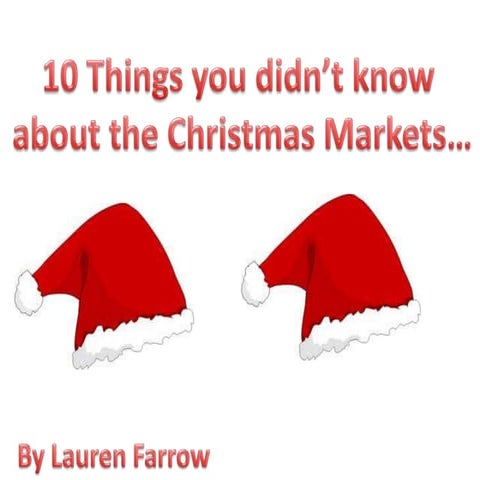 Christmas markets | PPTX