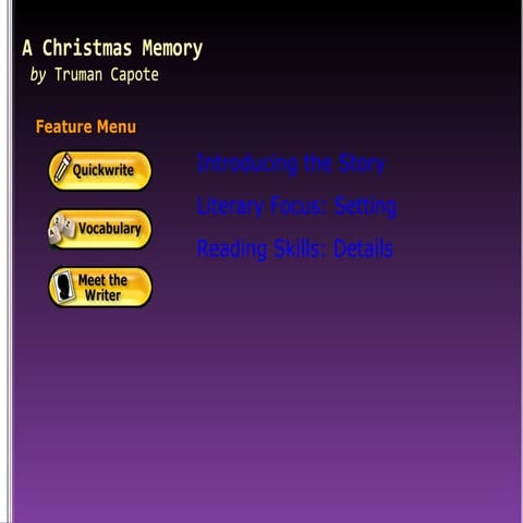 Christmas memory | PPT