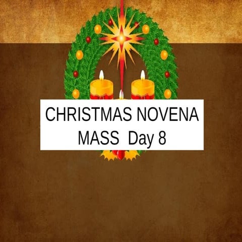 Christmas Novena 8th Day | PPT