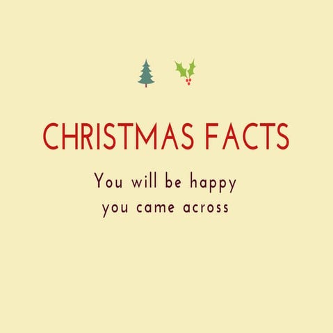 Christmas Facts | PDF