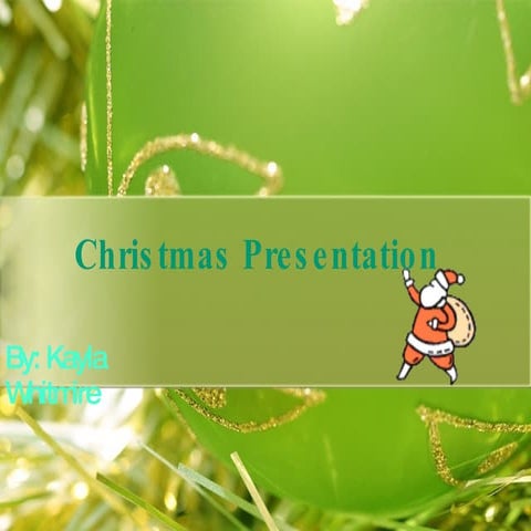 Christmas Presentation | POT