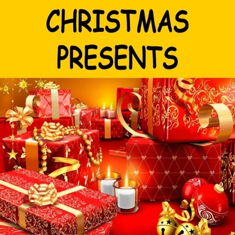 Christmas Presents and Letter to Santa | PPTX