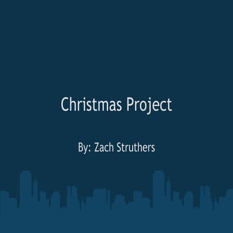 Christmas project | PPT