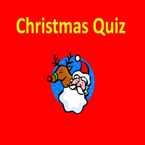 Christmas quiz | PPTX