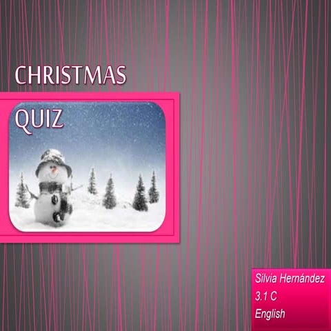 Christmas quiz | PPT