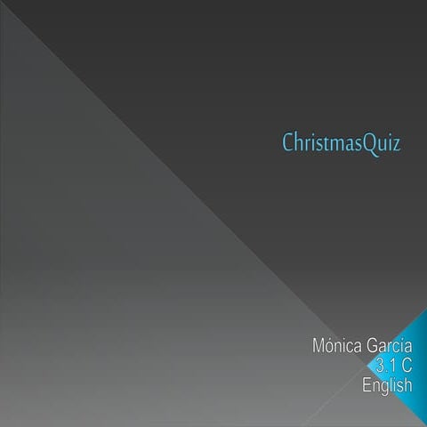 Christmas quiz | PPT