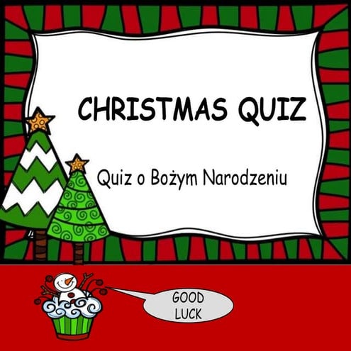 Christmas quiz.. | PPTX