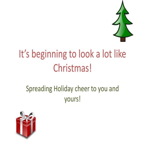 Hampton Inn by Hilton Christmas Slide 2015 | PPTX