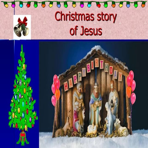 Christmas Story of Jesus Christ | PPT