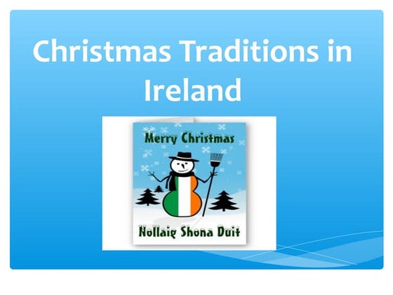 Christmas in ireland (primary) | PPT