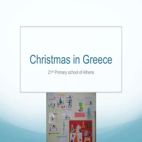 Christmas traditions in Greece | PPT