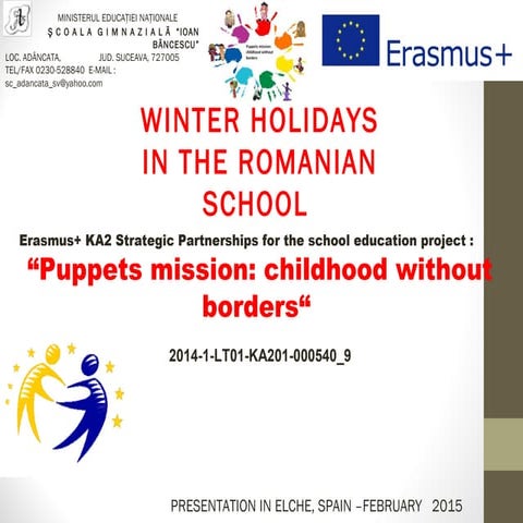 Christmas traditions in Romania, KA2 | PPT | National & Civic Holidays ...