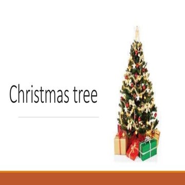 Christmas tree | PPTX