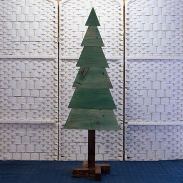 One Crafty Family Christmas Trees Slides | PPTX