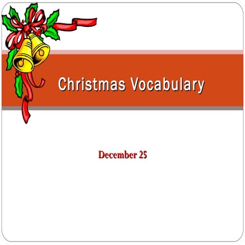 Christmas Presentation | PPTX