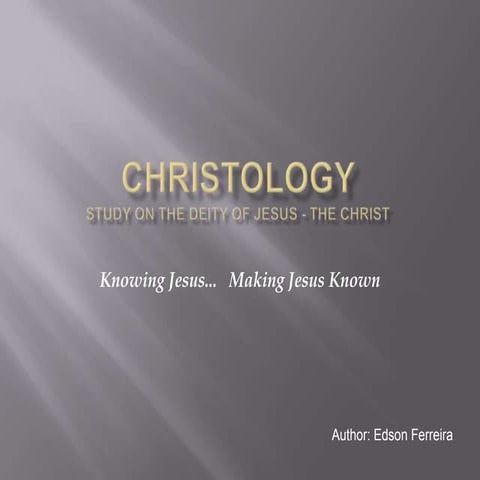 Christology | PPTX