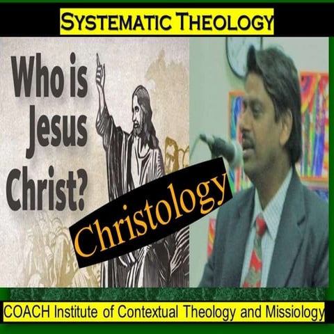 Christology: Who is Jesus Christ | PPT