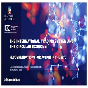 The International Trading system and the Circular Economy | PPT | Free ...