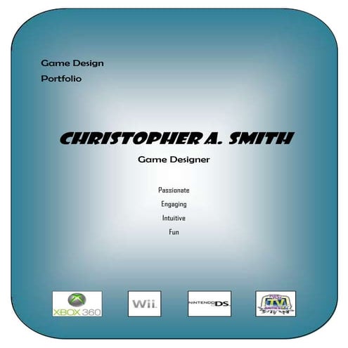 Christopher A. Smith Portfolio 2011 | PDF