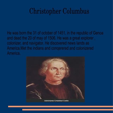 Christopher columbus | PPTX
