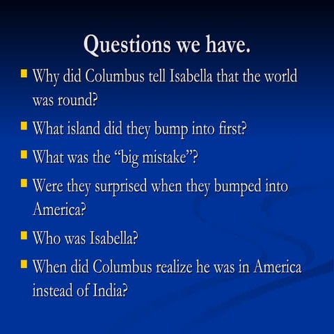 Christopher Columbus | PPT