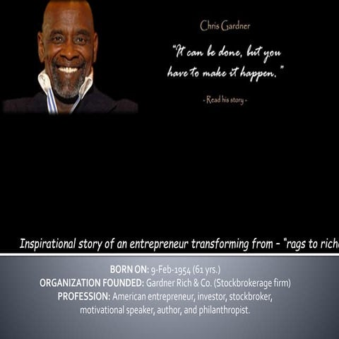 Christopher gardner | PPTX