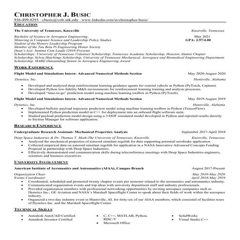 RobertFohrenbach Resume | PDF
