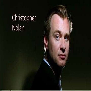 Christopher nolan | PPT