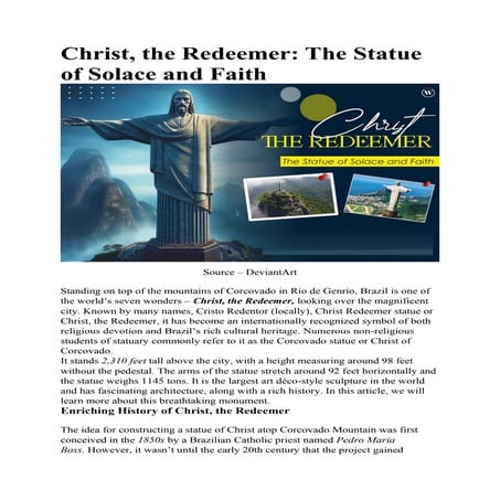 Christ the Redeemer | PPTX