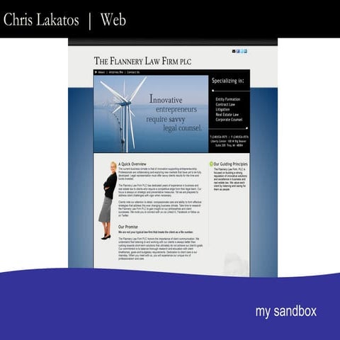 Chris Web | PPT