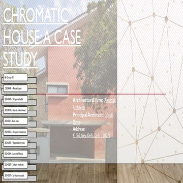 case study of residential buildings | PDF