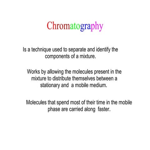 Chromatography | PPT