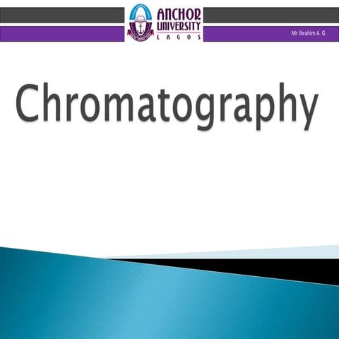 Chromatography | PPT