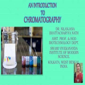 An Introduction To Chromatography | PPT
