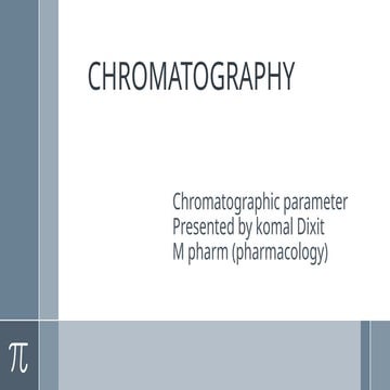 Hplc parameters, factors affecting resolution | PPTX