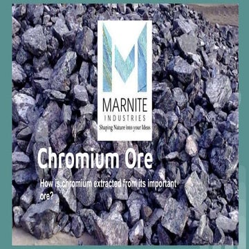 Chromium ore | PPTX