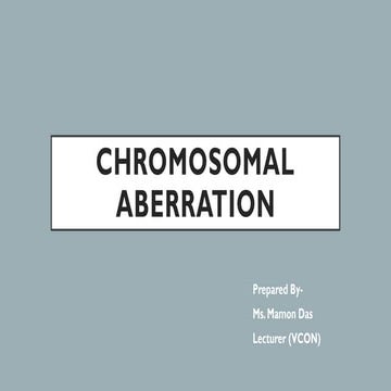 Chromosomal aberration Genetics unit 1.pptx