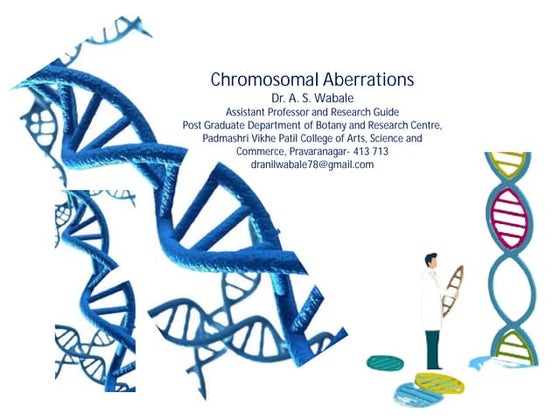 Structural aberrations of chromosomes | PPTX