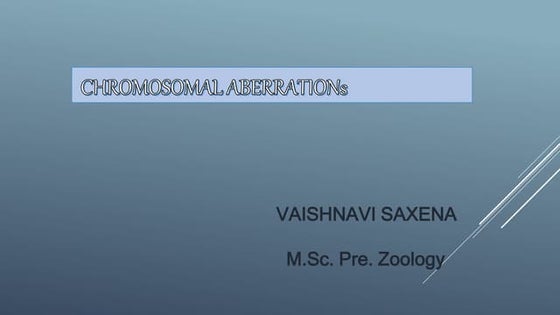 chromosomal abnormalities.ppt