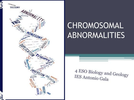 Chromosomal abnormalities | PPT