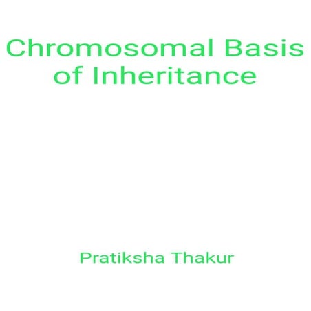 Chromosomal Basis Of Inheritance Pdf 