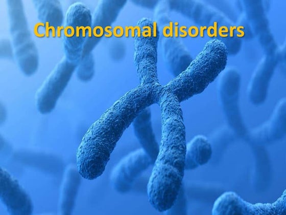 Chromosomal abnormalities affecting the eye | PPT