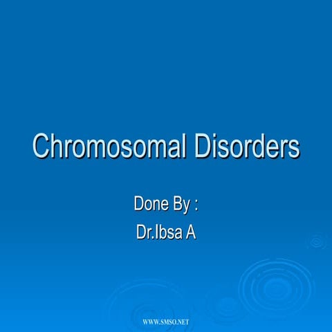 Chromosomal Disorders.ppt