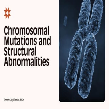 Structural aberrations of chromosomes | PPTX