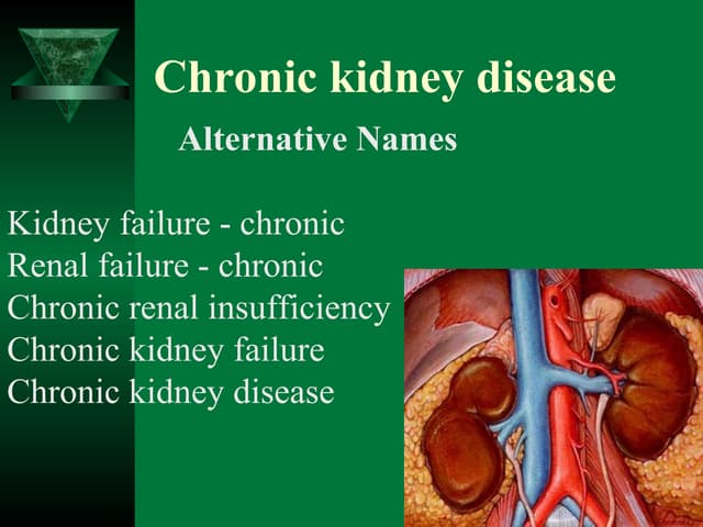 Acute renal failure, chronic renal failure - Pathology - ATOT | PPTX