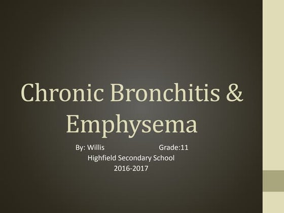 Pathophysiology of copd | PPT