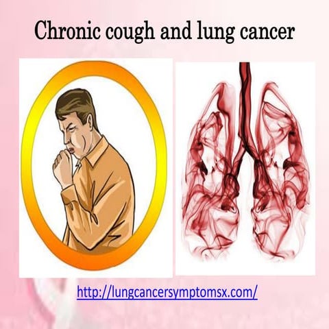 Chronic cough and lung cancer | PPT