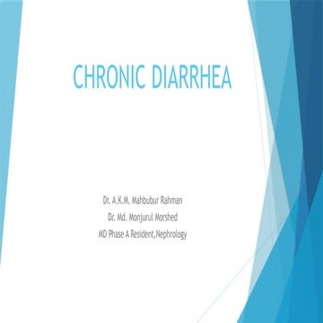 CHRONIC DIARRHEA an symptomatic approach.pptx