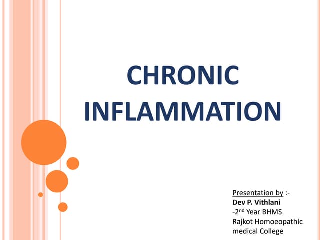 Chronic Inflammationpptx