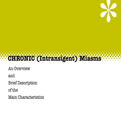 Chronic miasm | PDF